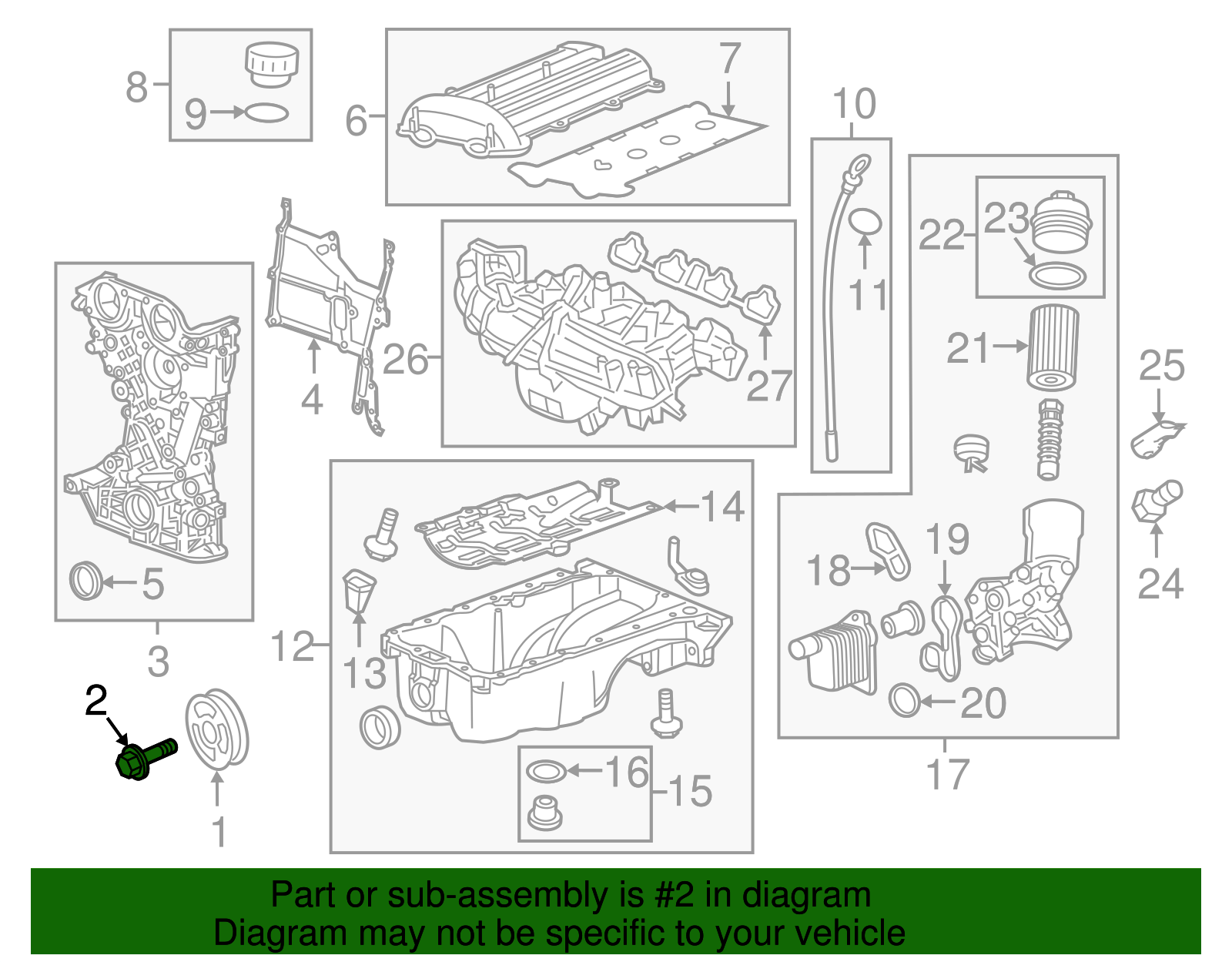 2011-2021 GM Screw Schraube 9129242 | GM Parts Center