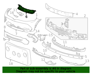 2024-2026 Chevrolet Equinox EV Support Bracket 85132455 GM ...