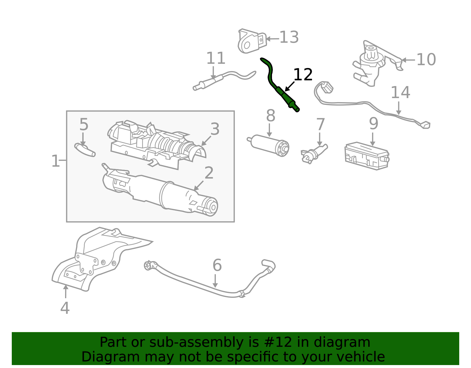 2004-2008 Ford Oxygen Sensor 4L3Z-9G444-AA | OEM Parts Online
