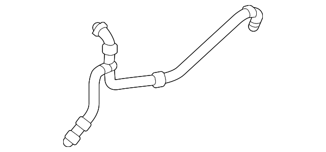 T4A2960 - Connector Hose 2017-2024 Jaguar F-Pace | Land Leaping Genuine ...