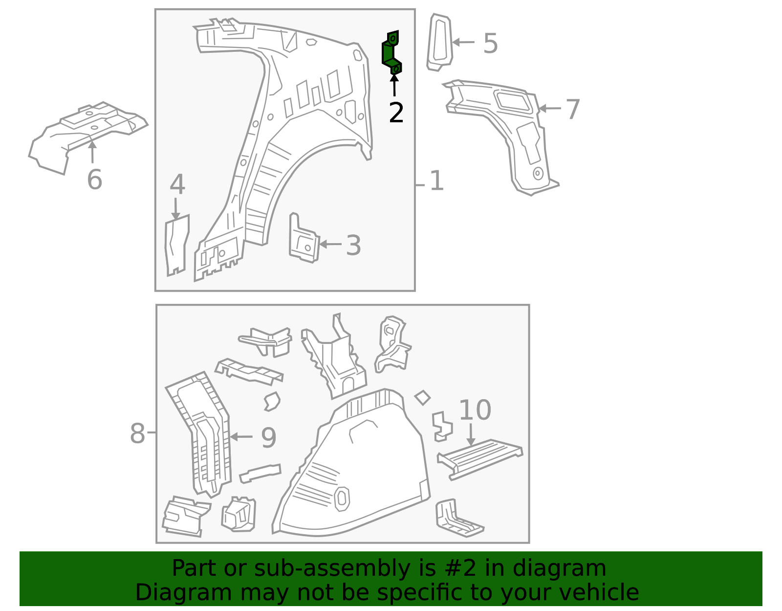 Buy Genuine GM Auto Parts - Bracket (Part # 96845611) | GM Parts Store