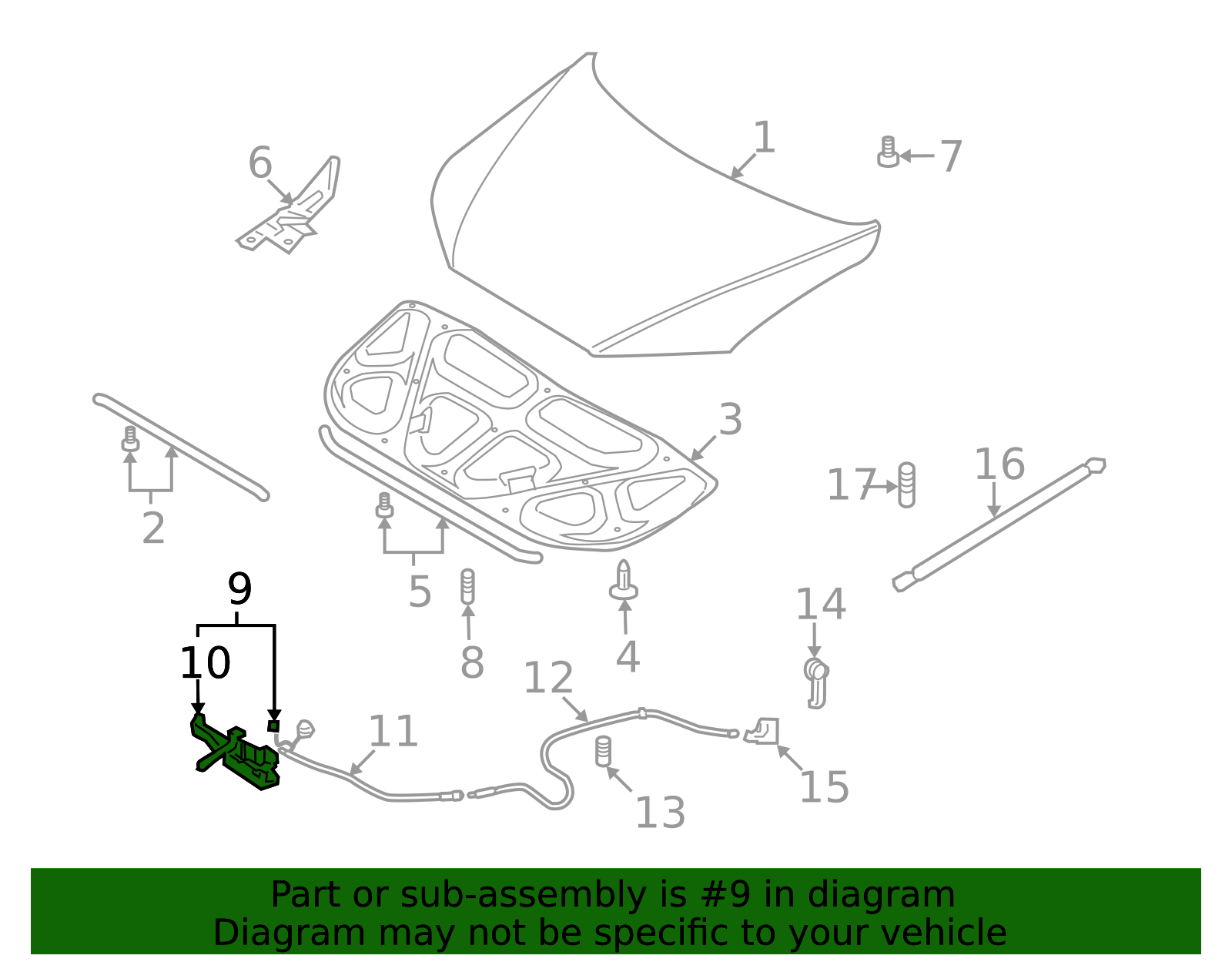 81130-2B010 - Latch Assembly - 2007-2009 Hyundai Santa Fe | World OEM ...