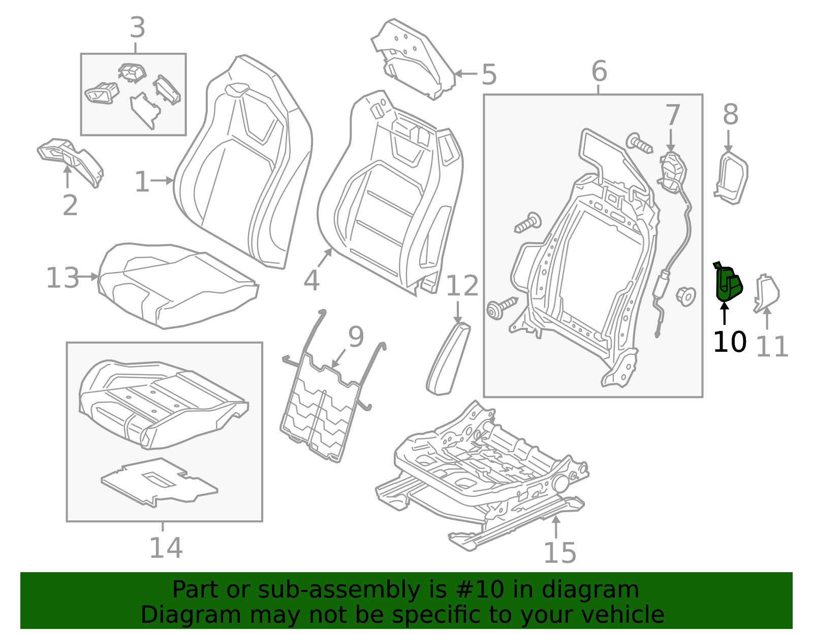 2015-2022 Ford Mustang Support FR3Z-63610C07-AA | Awesome Parts Ford