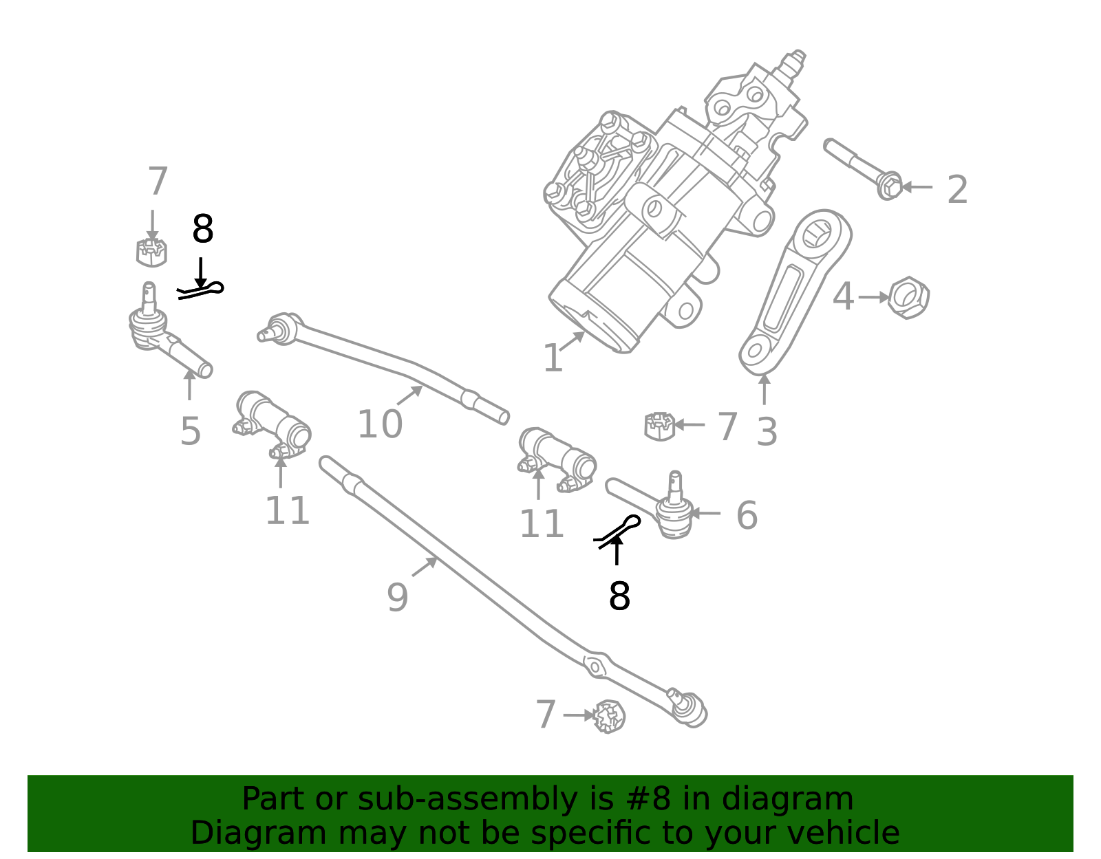W715173-S439 - Steering Tie Rod End Cotter Pin 2004-2016 Ford | Ford ...