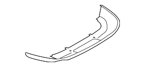 3C8-807-521-A-9B9 - Spoiler 2009-2012 Volkswagen CC | Wolfsburg Parts ...