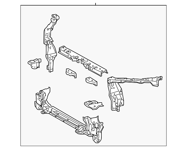 Toyota Radiator Support Part# 5320102250 | Toyota of Colorado Springs