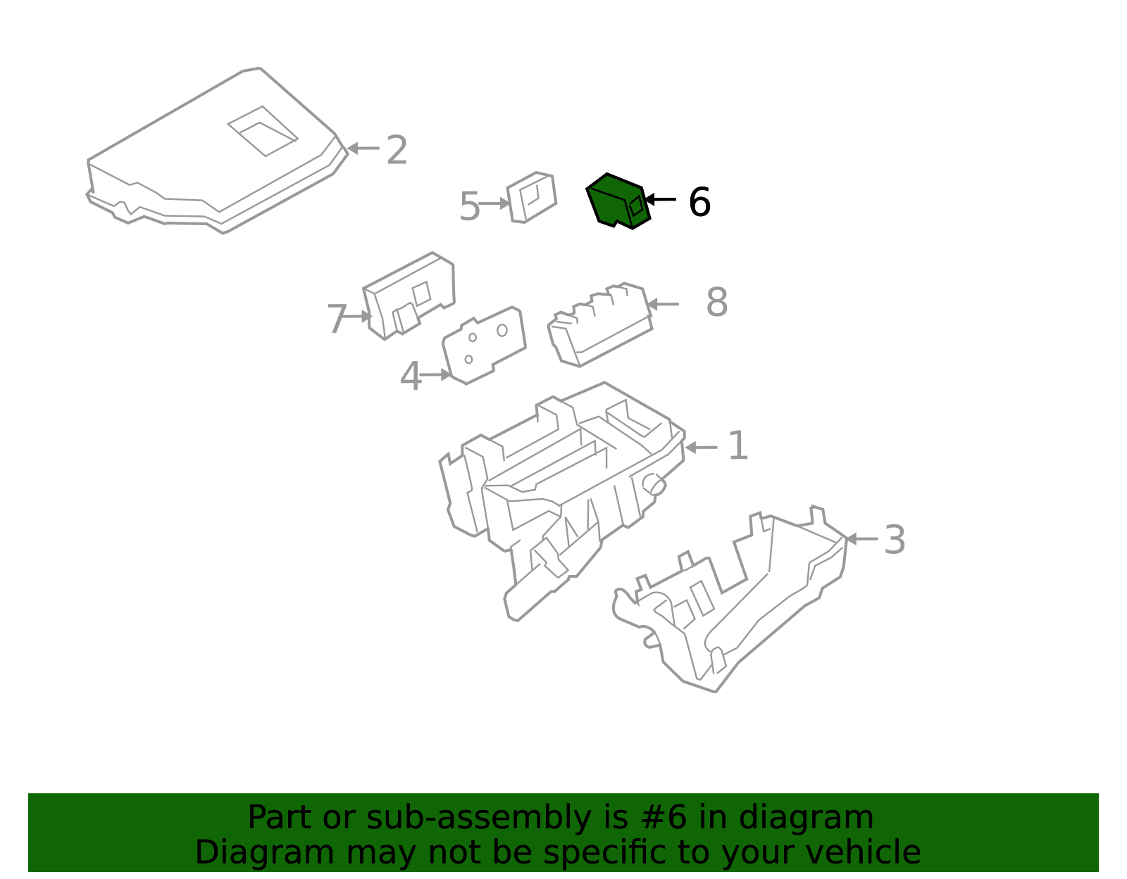 2009-2013 Toyota Fuse Holder 82631-12090 | Toyota Parts Center