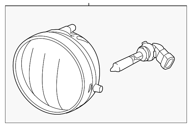 Genuine Toyota Fog Lamp Assembly part# 81220-02160 for 2014-2023 Toyota ...