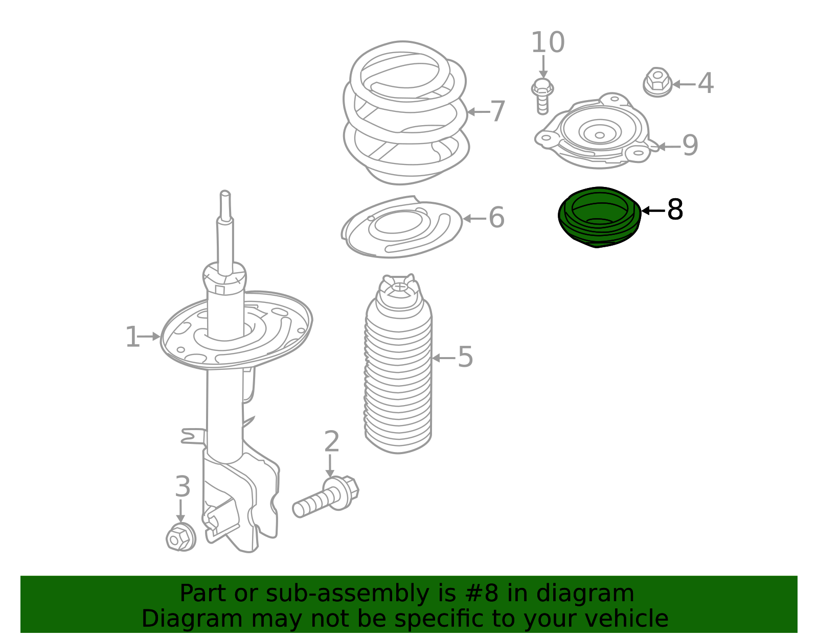 54325-3JA0A - Bearing 2013-2024 Nissan | Official Nissan Parts Store