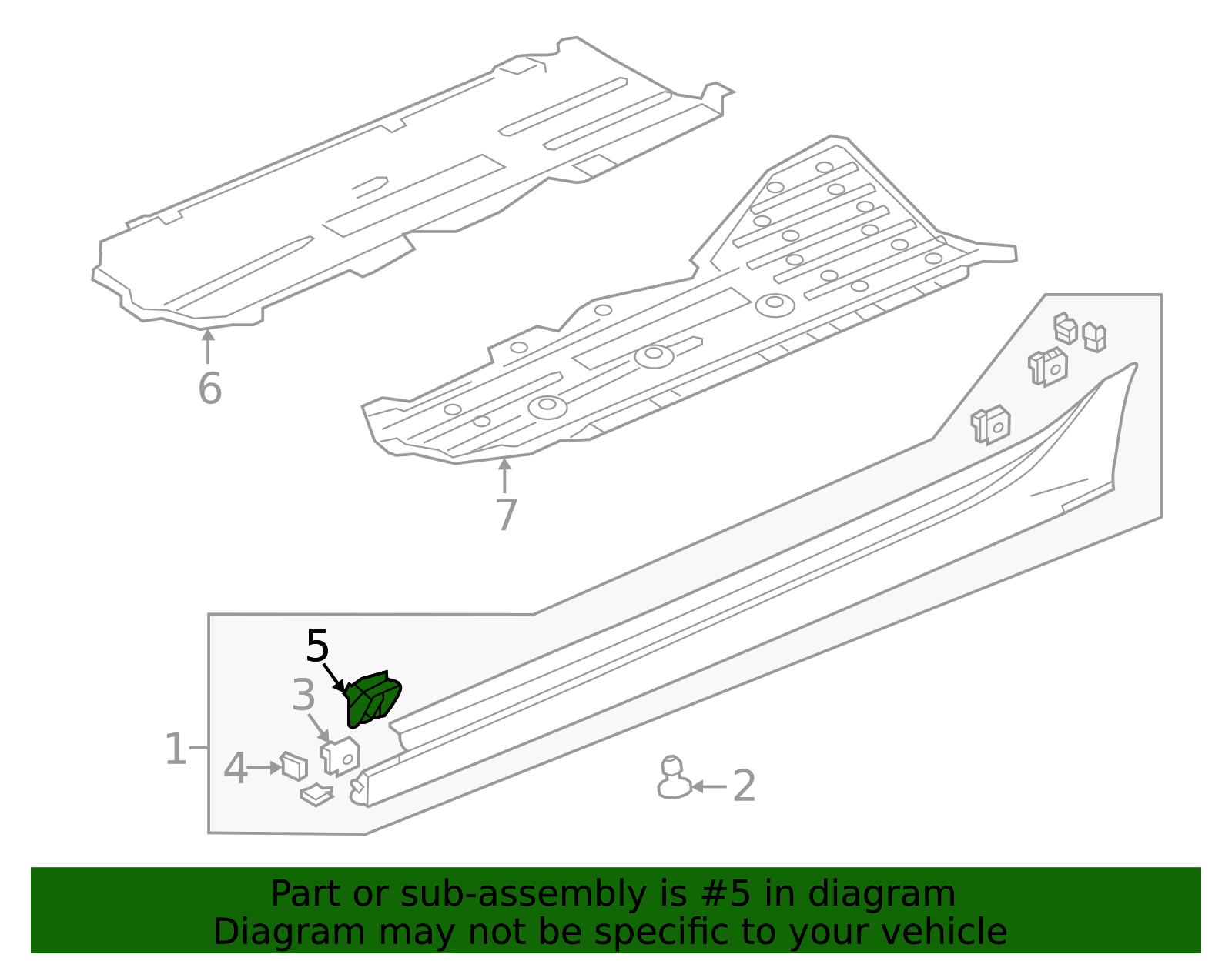 91501-T20-A01 - Rocker Molding Fastener 2022-2025 Honda Civic | Honda ...