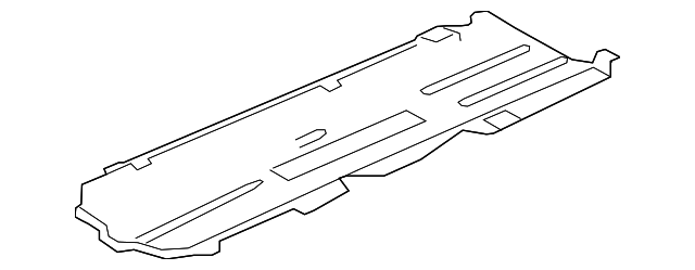 2022-2025 Honda Civic Under Cover 74606-T20-A00 | Honda Factory Parts