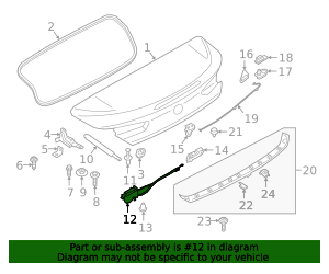 51-24-7-462-715 - Lock Actuator - 2019-2025 BMW | BMW Parts Exchange
