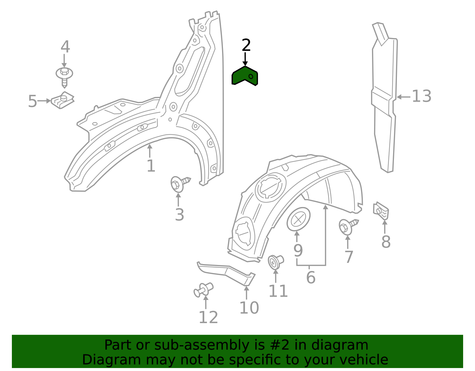 41-35-9-805-592 - High-Quality Uniside Panel Bracket for 2011-2016 Mini ...