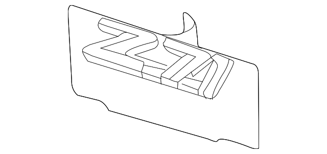 2000-2007 GM Pickup Box Side Rear Z71 Offroad Decal 15779676 | Capital ...