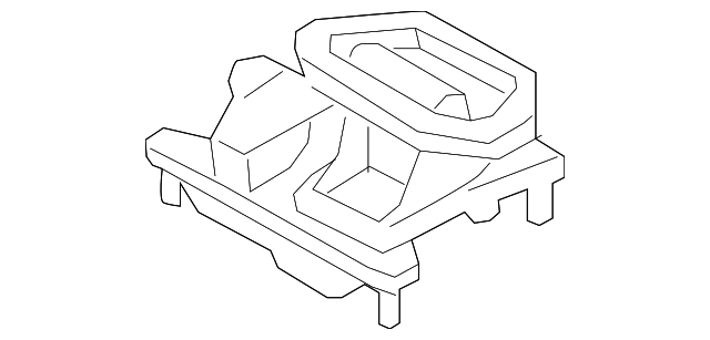 2019-2025 Porsche Cayenne Mount 9Y0-399-153-B | Gaudin Porsche Parts