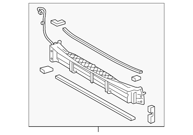 2016-2019 Toyota Shutter Assembly 53019-47011 | Toyota Parts Center