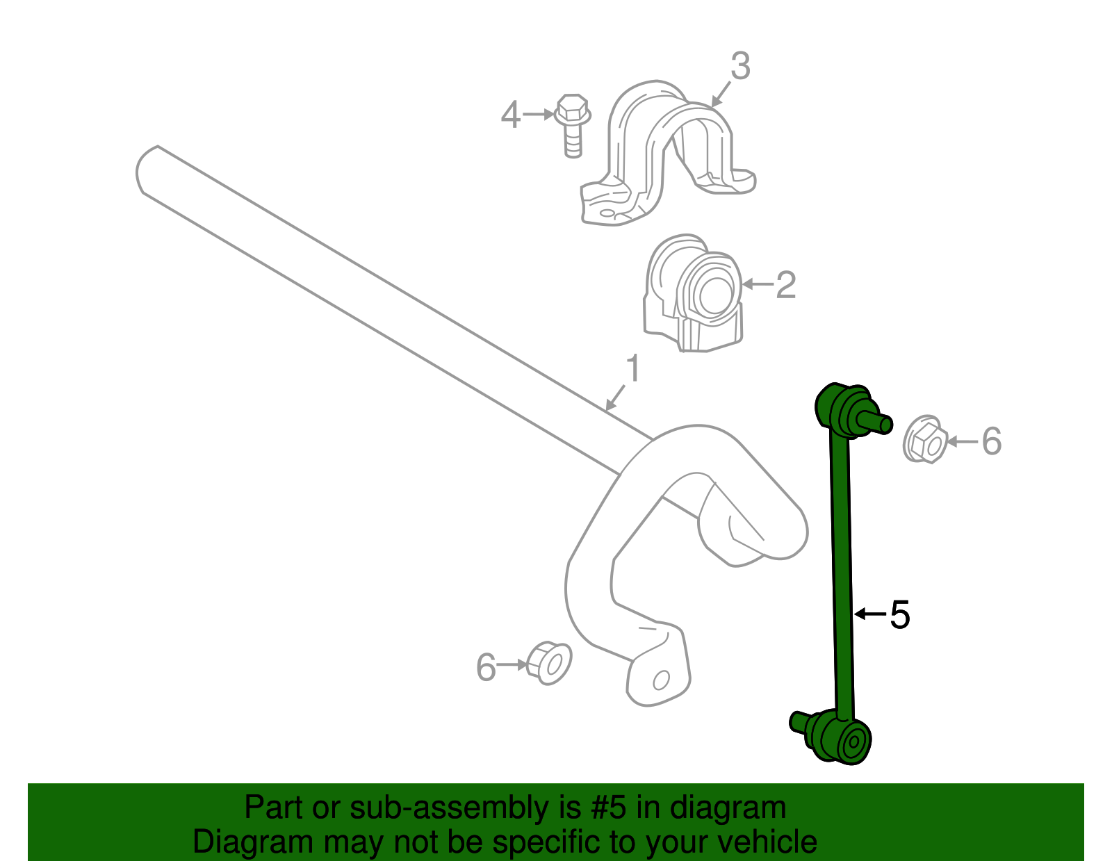 48820-06100 - Stabilizer Link 2018-2025 Toyota | Longo Toyota Parts