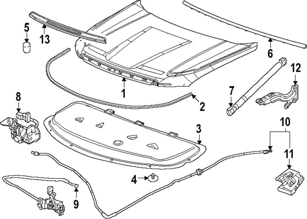 2024-2025 GMC Acadia Trim Molding 26523703 | Capital Chevy Parts