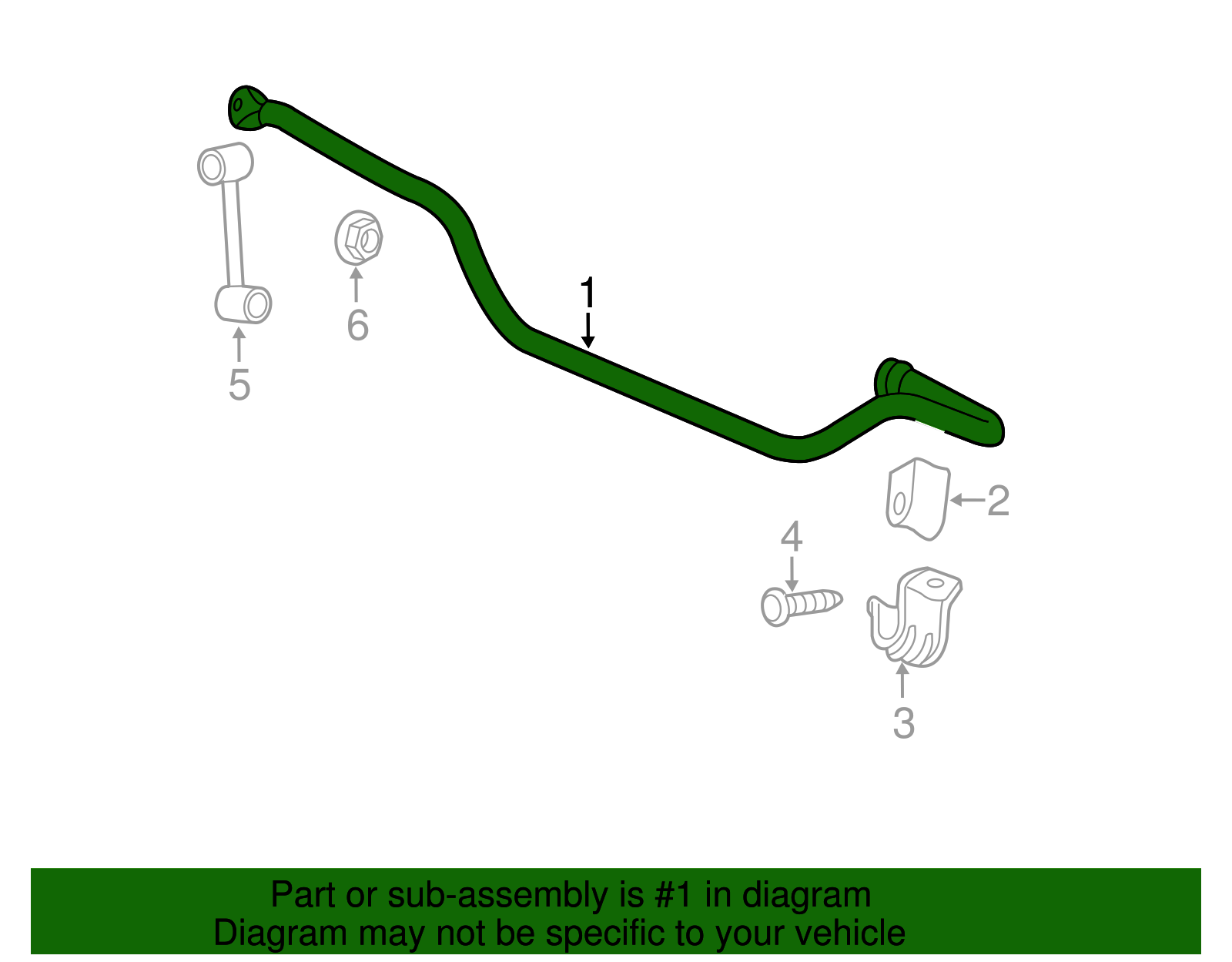 2011-2015 Jeep Grand Cherokee Bar 68213310AA | Mopar Parts Canada