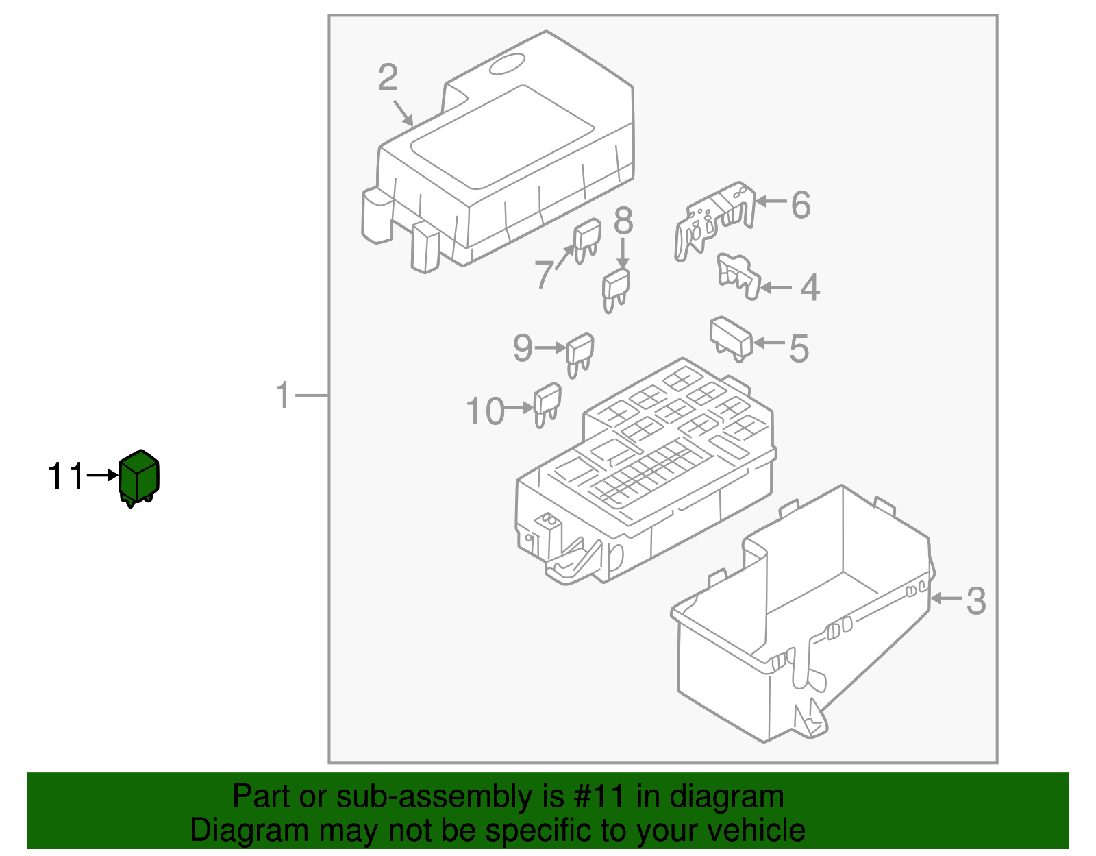 0K2A2-67740 - Fuel Pump Relay 1998-2005 Kia | Kia.Parts Store