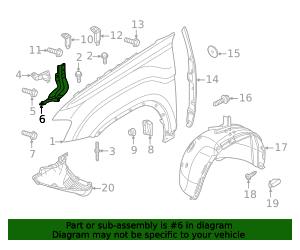 Front Mount Bracket 3CM-821-136 | OEM Parts Online