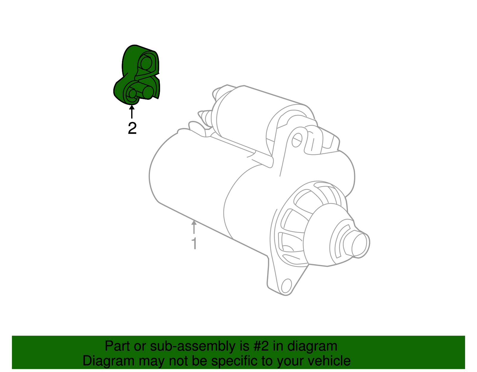 F68Z-11N087-A - Starter Solenoid Terminal Cover Ford 2001-2019 Ford ...
