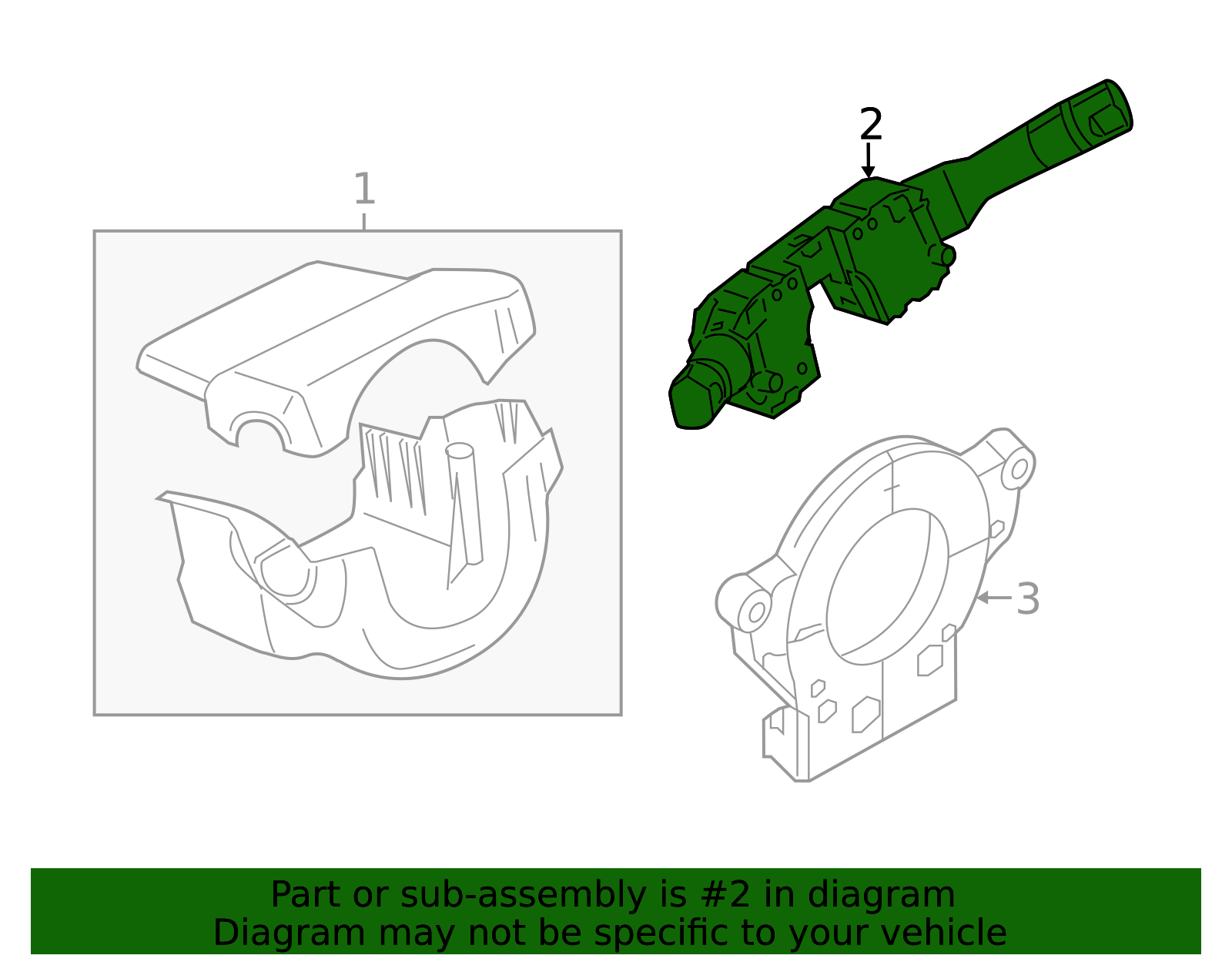 25560-9BU1B - 2024 Nissan Frontier - Combo Switch | Conicelli Nissan