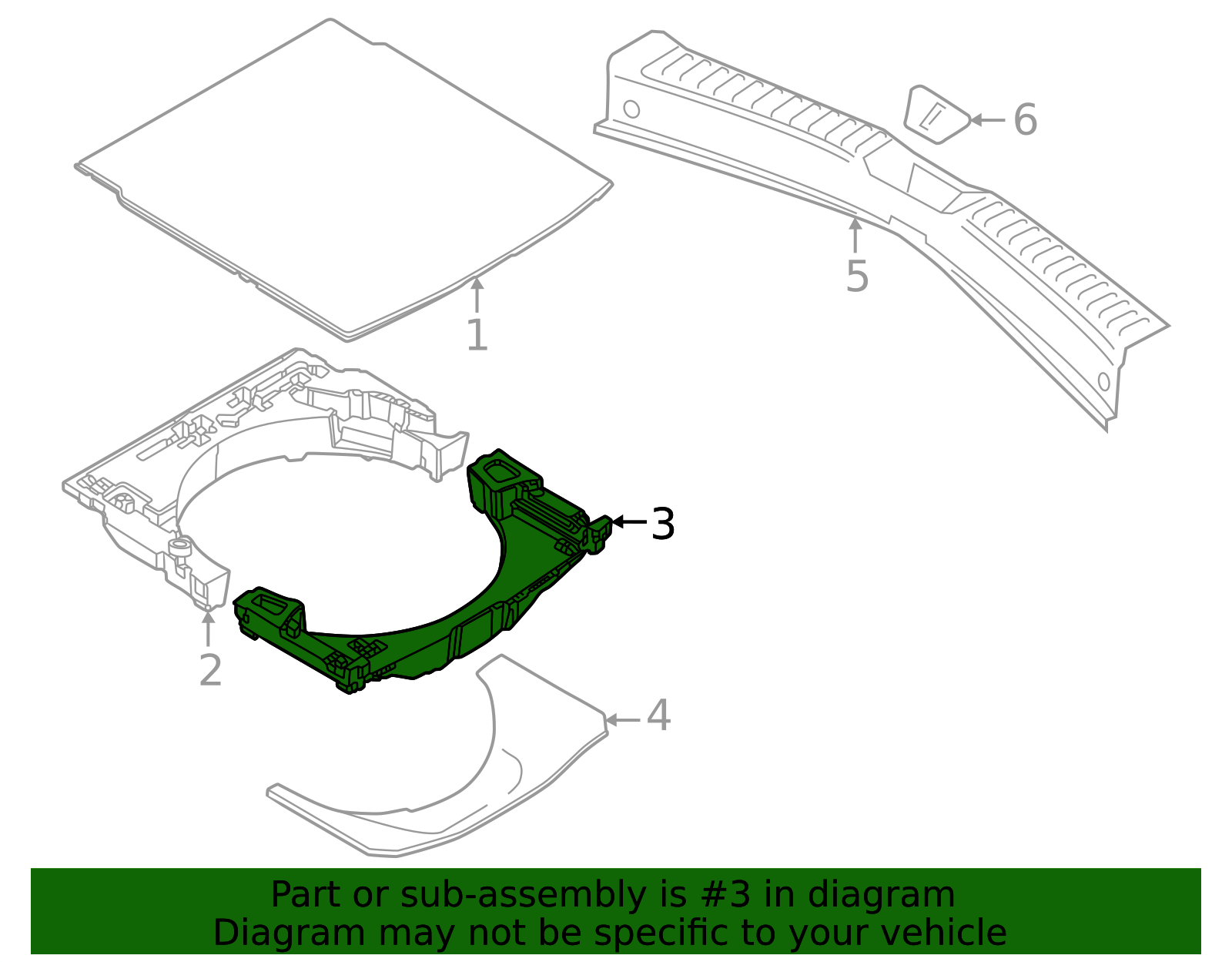 VA41-68-8MX - High-Quality Rear Support for 2023-2025 Mazda CX-50 ...