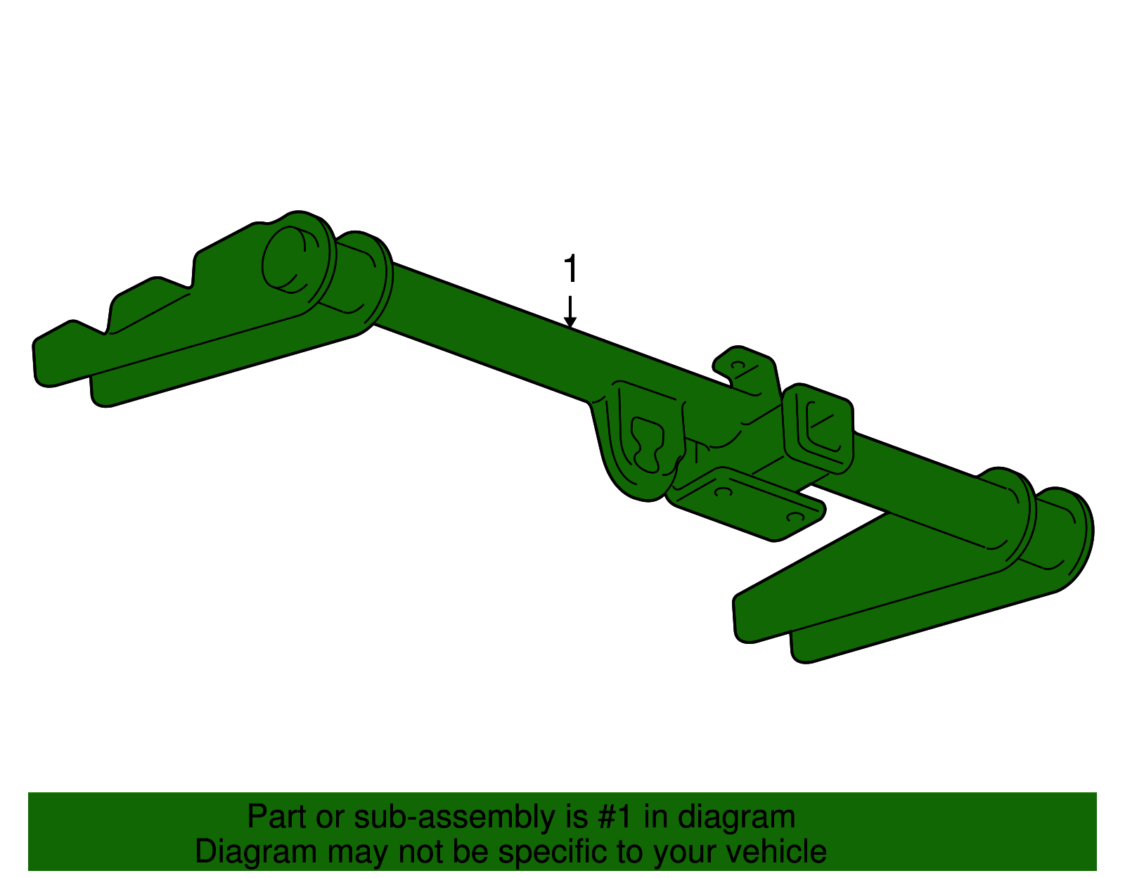 2007-2013 GM Trailer Hitch for 10,500 lb Max Load and 1100 lb Tongue ...