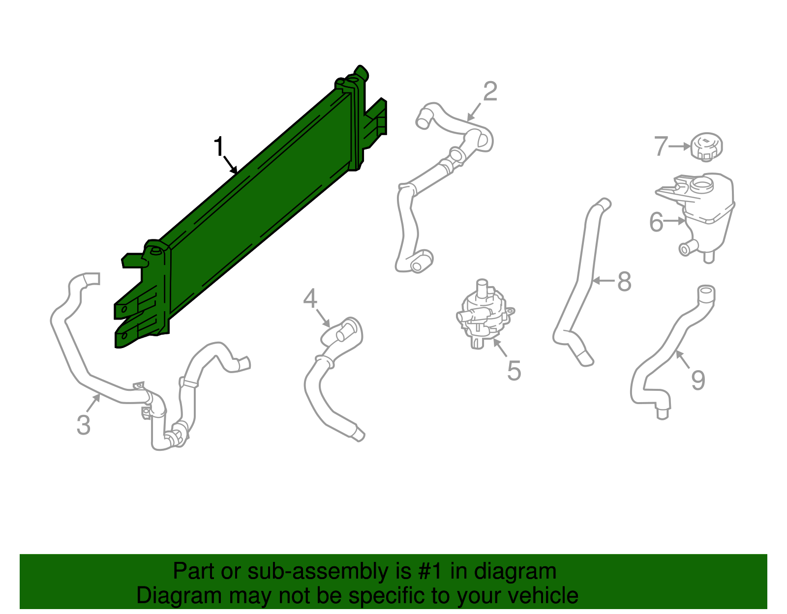 Radiator - OEM Engine Cooling Core for Nissan | AutoNation Parts