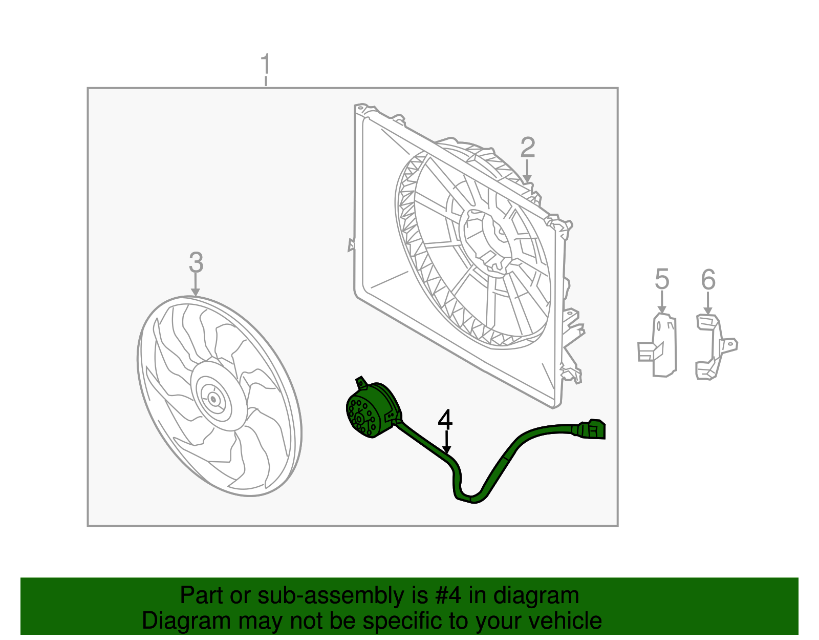 Hyundai - 25386-3M280 - Fan Motor - 2009-2016 Hyundai | OEM Hyundai ...