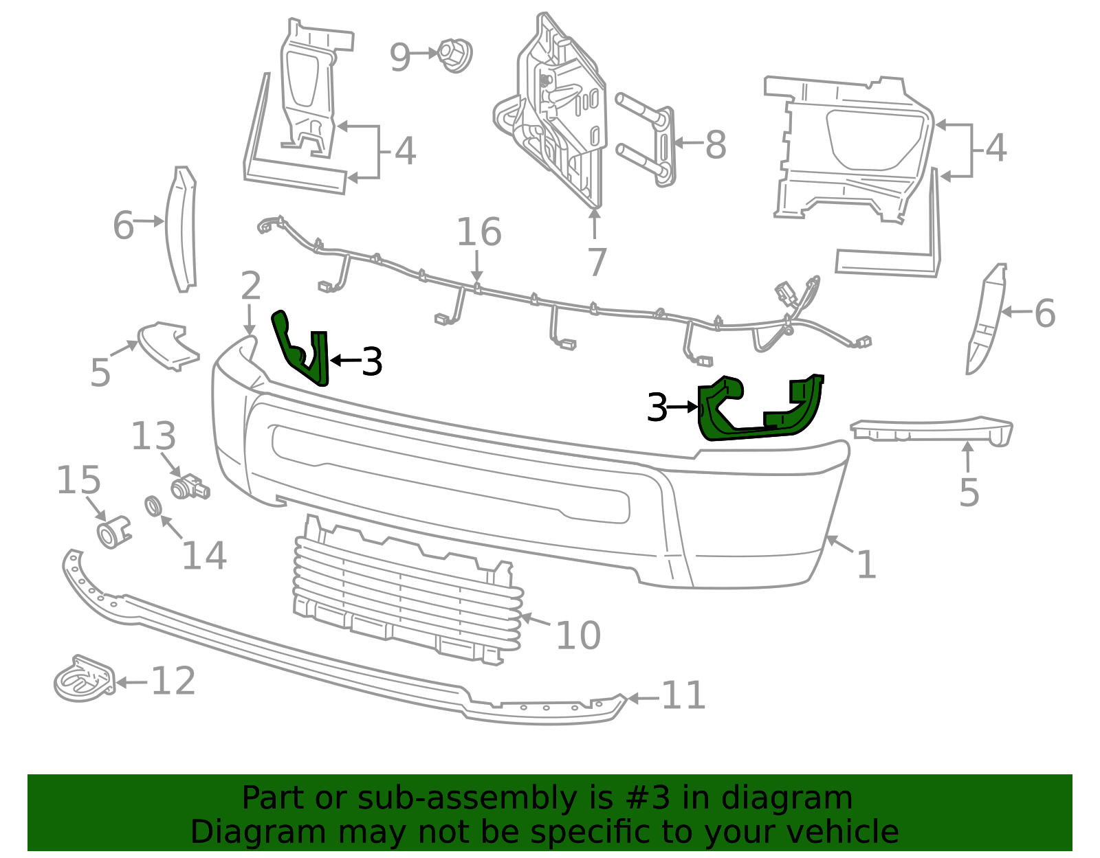 2009-2018 Mopar Lamp Bracket 68054374AC | Mopar Parts Canada
