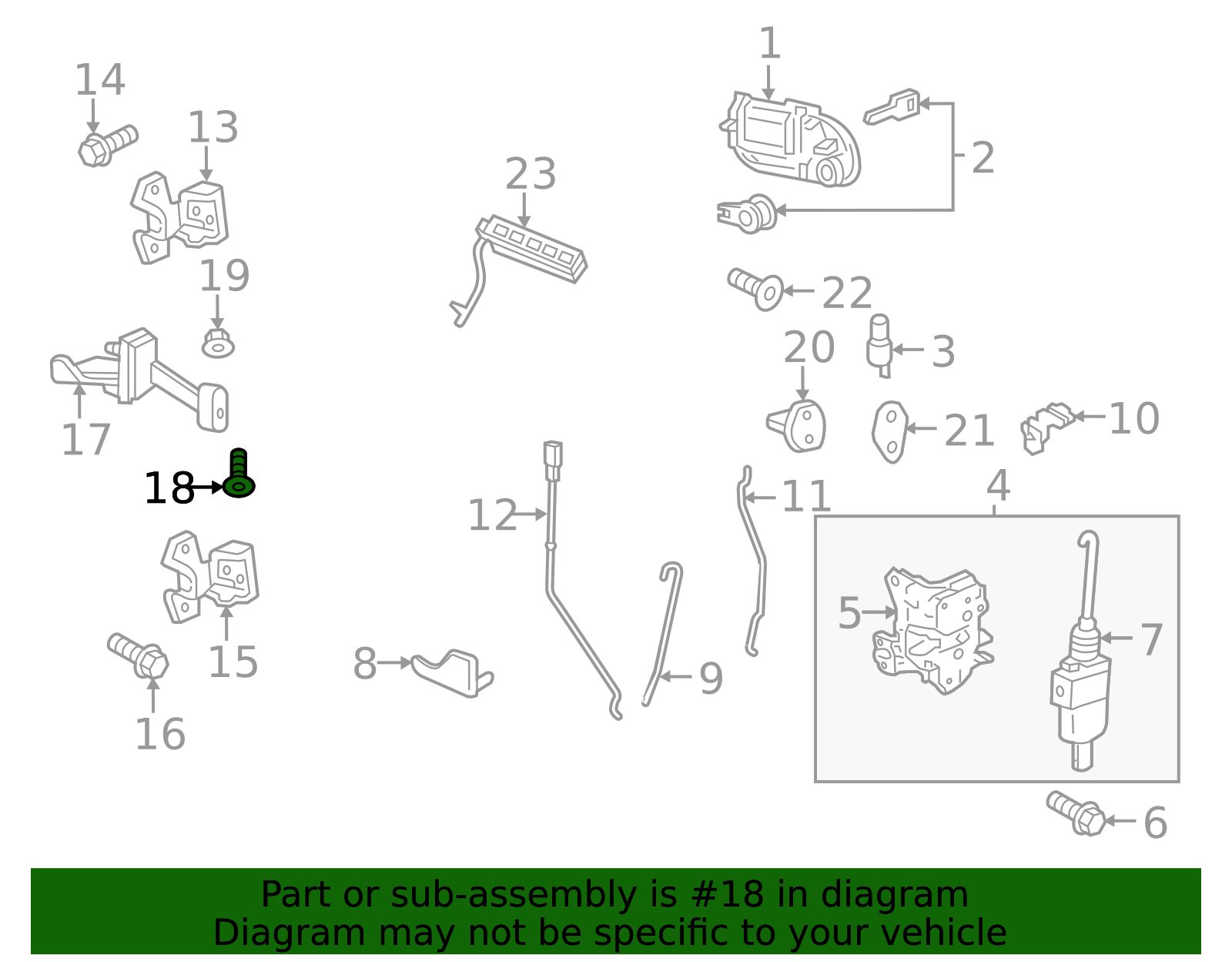 Genuine OEM Ford Part - Check Arm Bolt W702788-S424 | Genuine OEM Ford ...