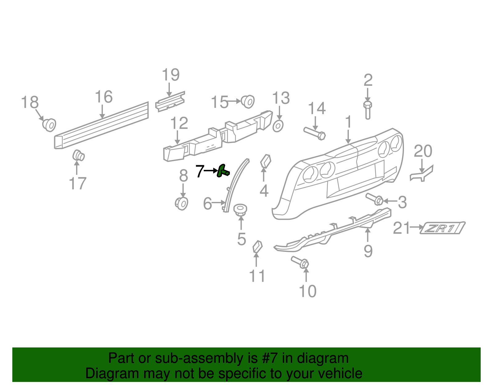 2005-2013 GM Multi-Purpose Retainer 11517700 GM | GMPartsDirect.com