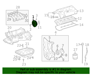 Genuine Official Toyota Pulley part# 13407-21020 for Ourisman Toyota ...