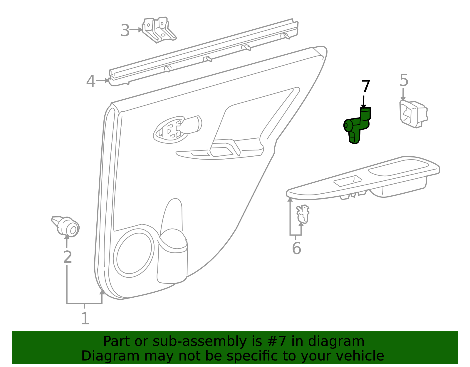 84231-52020 - Door Jamb Switch 2000-2015 Toyota | Longo Toyota Parts