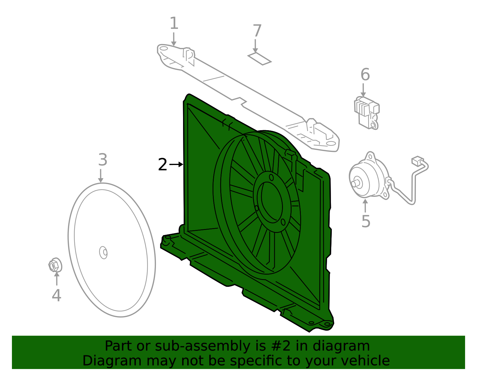 2009-2013 Toyota Fan Shroud 16711-0T040 | OEM Parts Online
