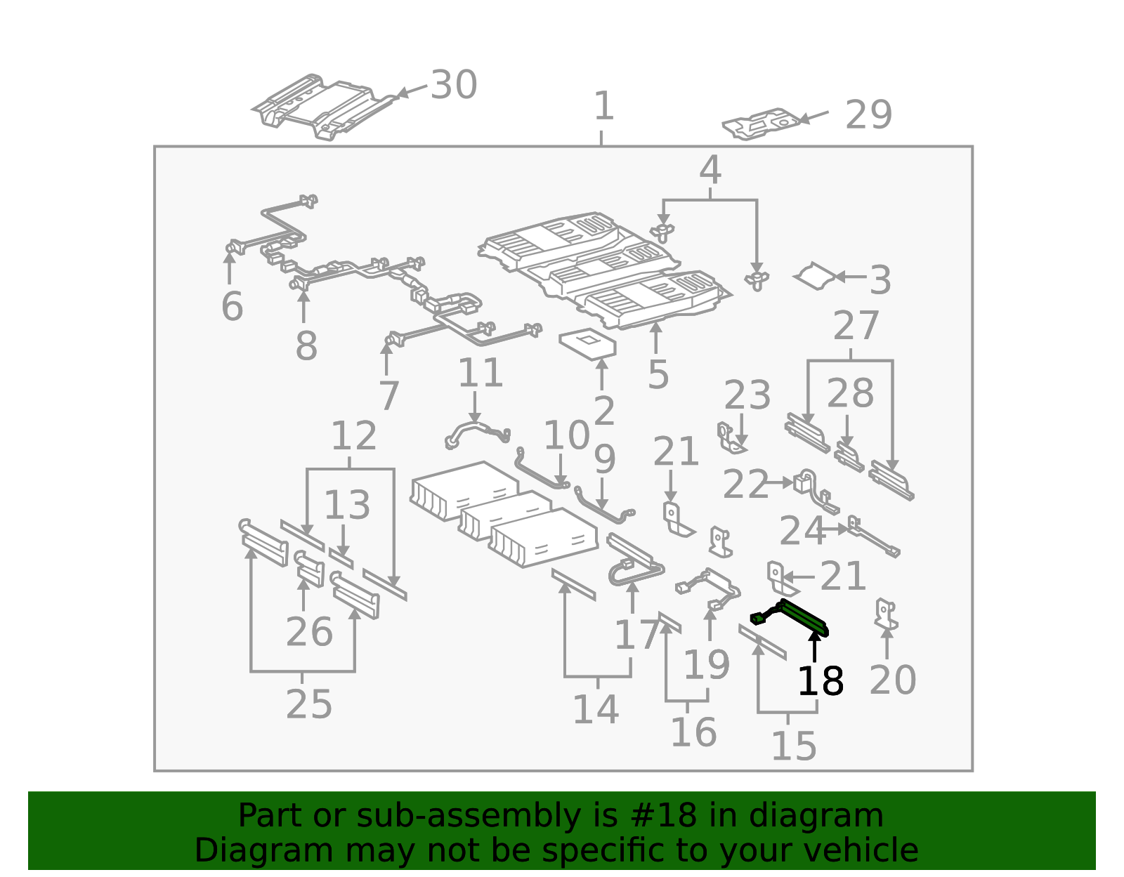82165-48051 - Frame 2006-2010 Toyota Highlander | Bam Wholesale Parts