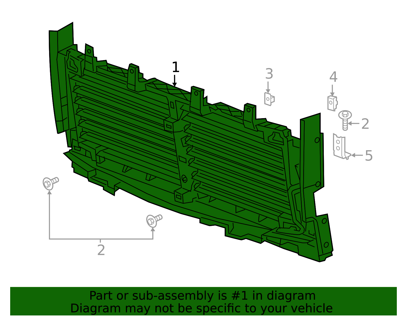 85819927 - Shutter 2022-2025 Chevrolet | Chevrolet Parts Direct