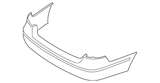 2006-2007 Hyundai Azera Bumper Cover 86610-3L000 | QuirkParts