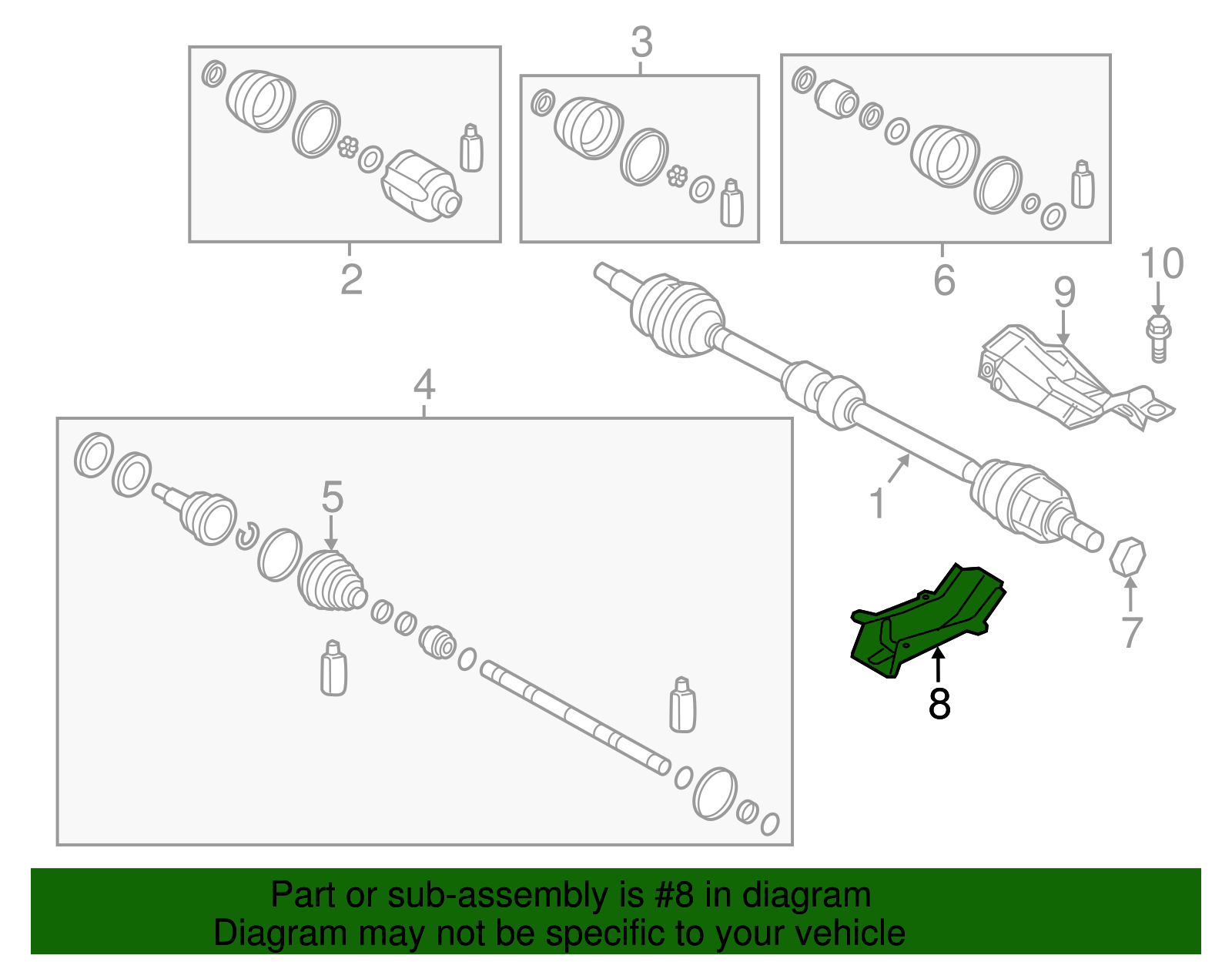 Hyundai - 49585-3X000 - Air Deflector - 2011-2017 Hyundai | OEM Hyundai ...