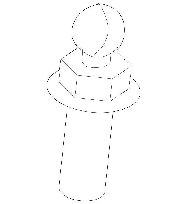 2018-2022 Honda Accord Engine Cover Ball Stud 90051-RL0-G01 | Honda ...