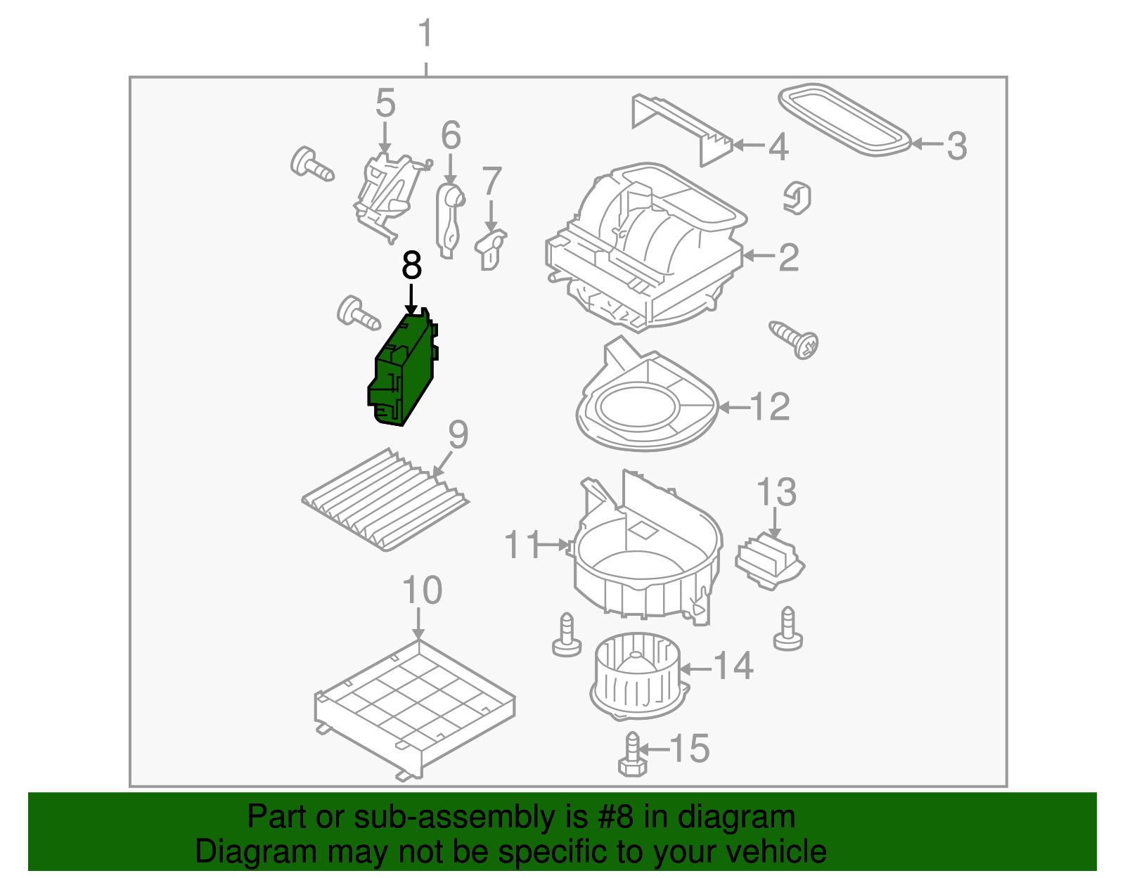 72343AG01B - Control Module 2005-2008 Subaru | Subaru Parts Exchange