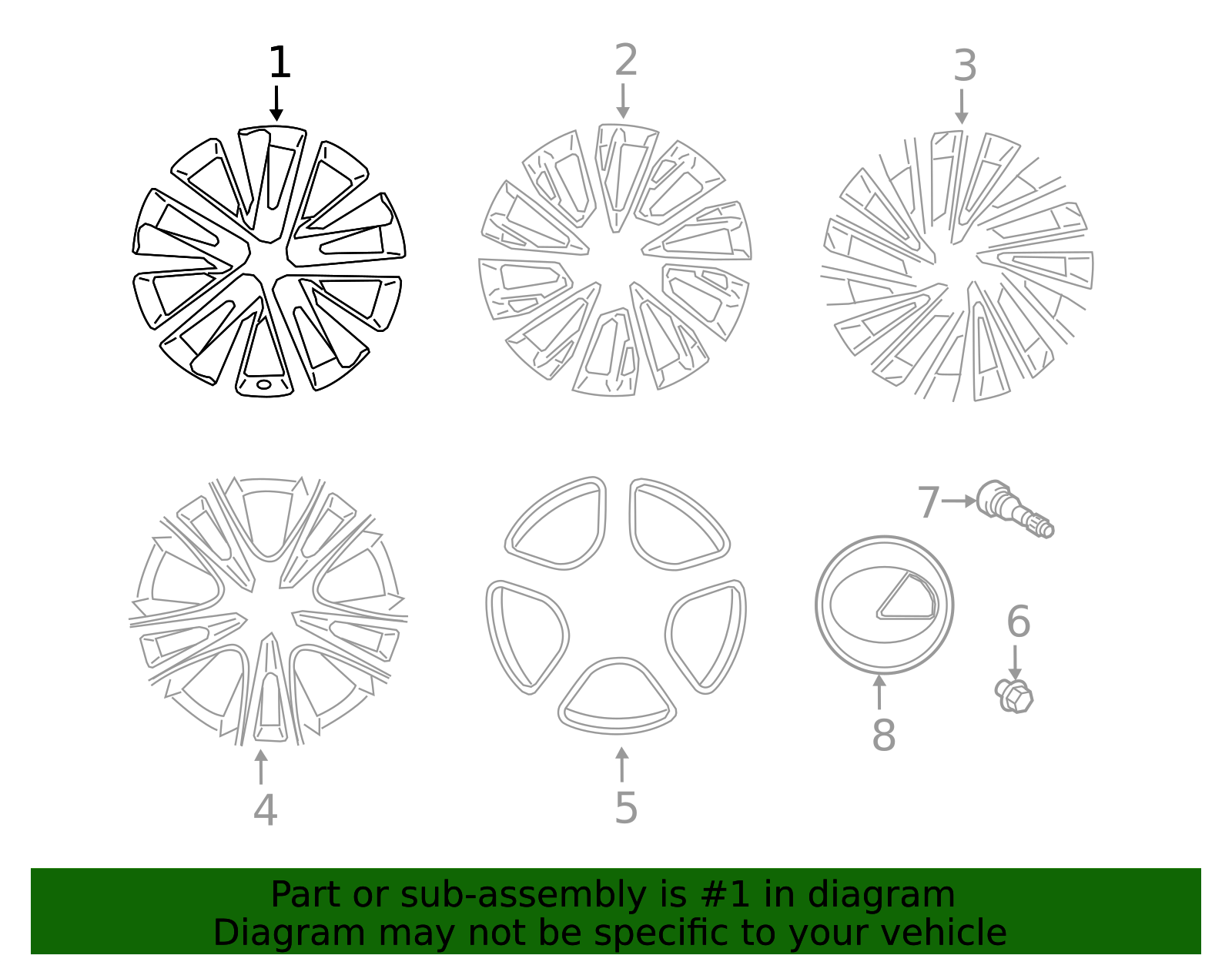 2019-2023 Lexus Wheel, Alloy 42611-33D60 | OEM Parts Online