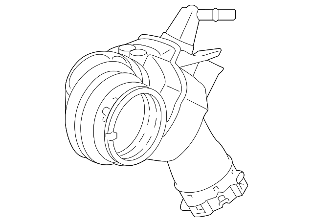 2014-2019 Cadillac CTS Air Cleaner Outlet Rear Duct 22844633 | Capital ...
