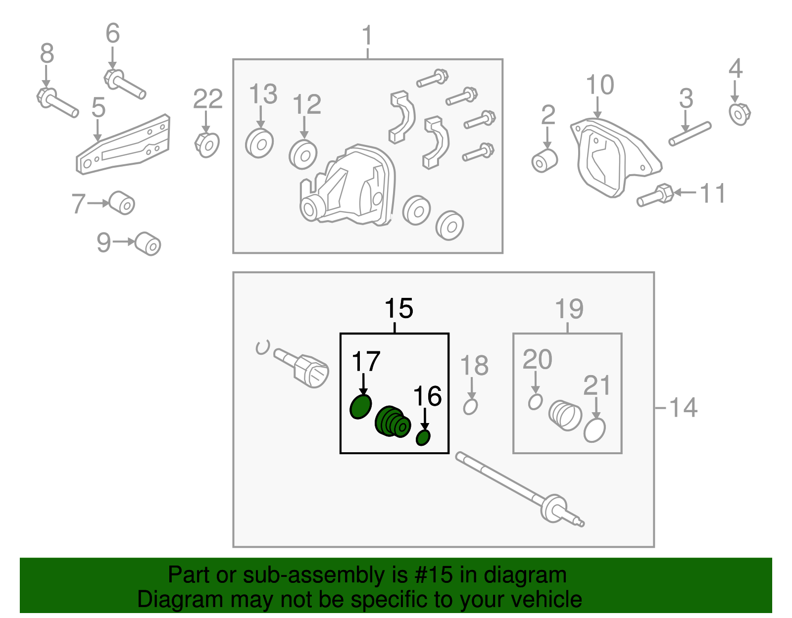 9L1Z-4A331-C - Inner Boot 2009-2024 Ford | Big 3 Auto Parts