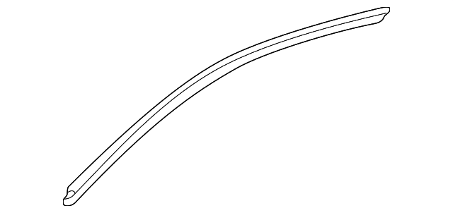 6238104030 - Toyota Drip Weather-Strip 1995-2004 Toyota Tacoma ...