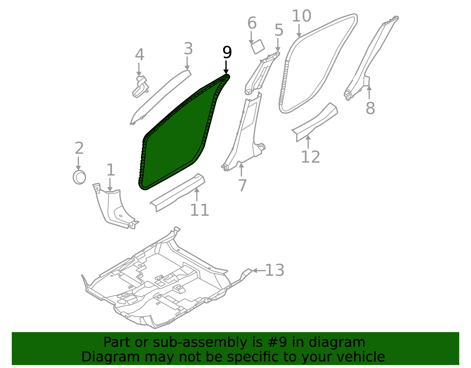 Door Seal – OEM Weatherproofing for a Quieter Ride | AutoNation Parts
