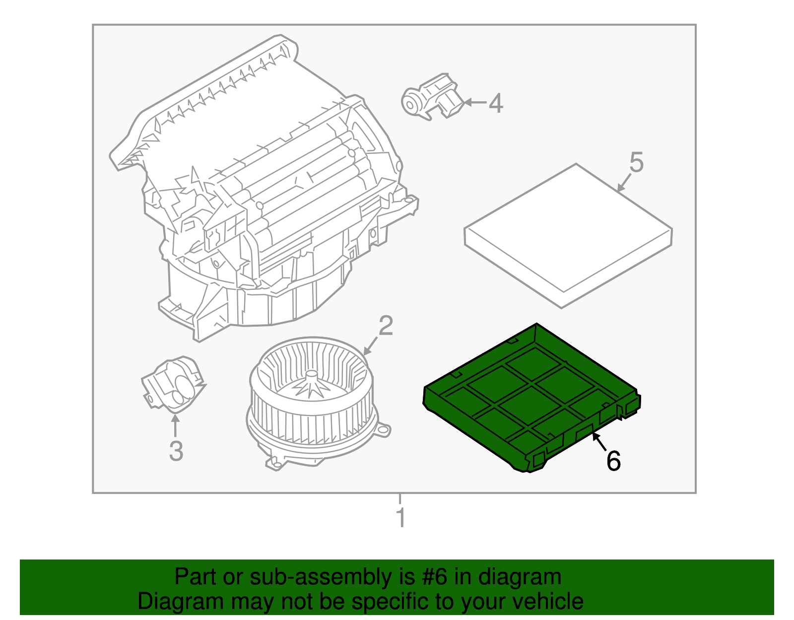 Genuine OEM Filter Housing Part# LR036370 Fits 2013-2023 Land Rover: Up ...