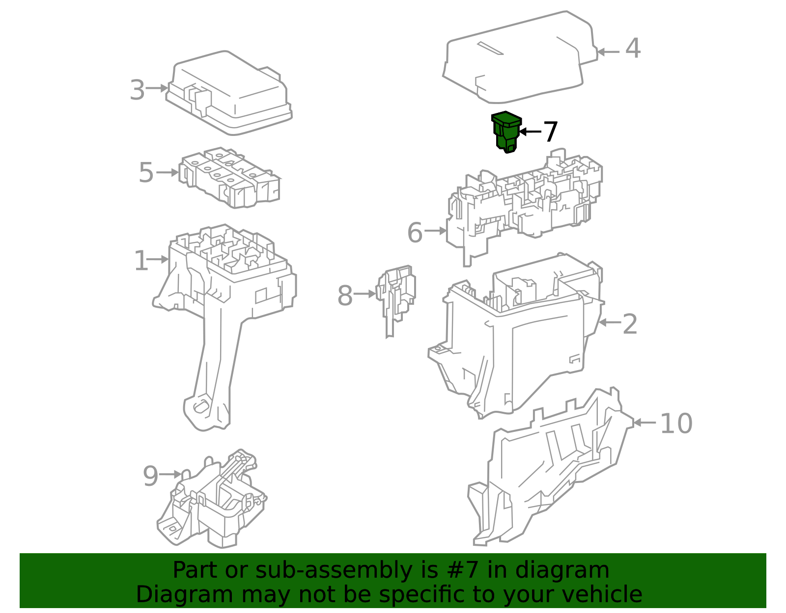 Genuine Official Toyota Fusible Link part# 90982-08274 for 2013-2025 ...